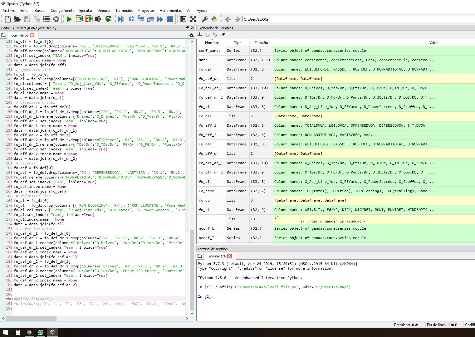 Variable Explorer Bug When Sorting By Size · Issue 9516 · Spyder Idespyder · Github