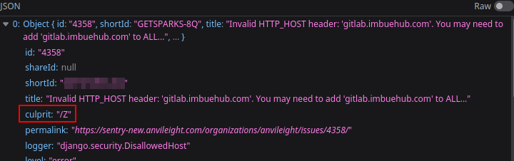 Misterious Z appended to issue title · Issue #1306 · getsentry/self-hosted · GitHub