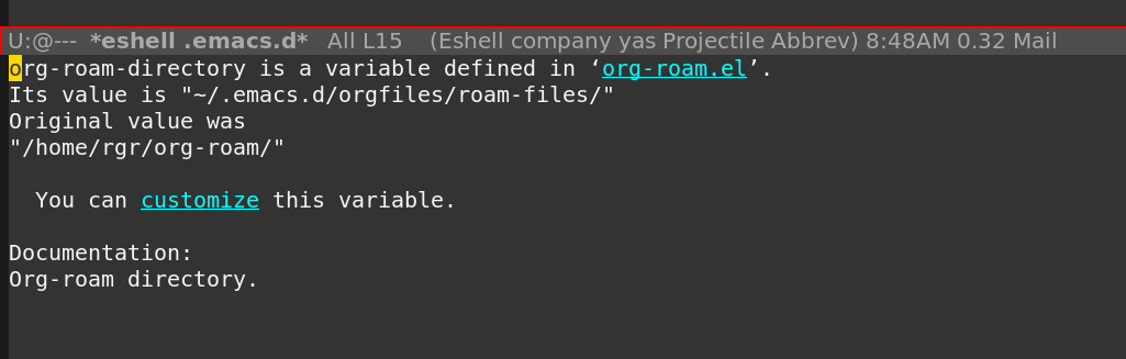 Cant Get Started Org Roam Directory Doesn T Work · Issue 37 · Org