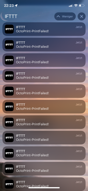 PrintFailed event is fired rapidly · Issue #4299 · OctoPrint/OctoPrint ...