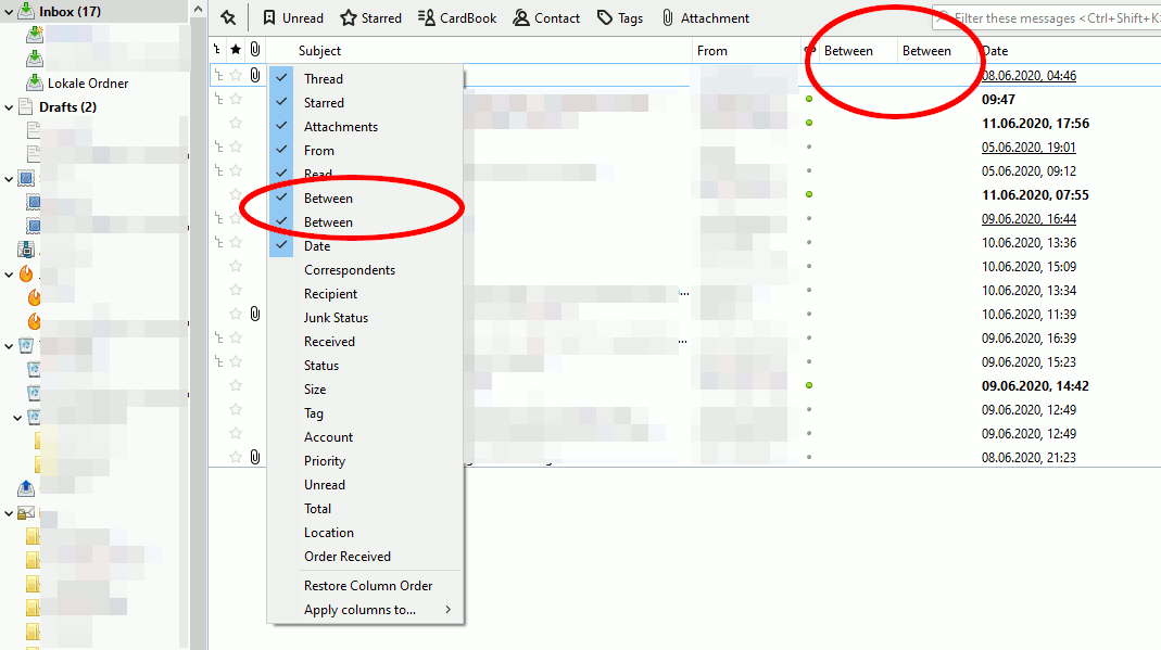 Column reset on restart of thunderbird after update (between column re-appears) · Issue #1426 ...