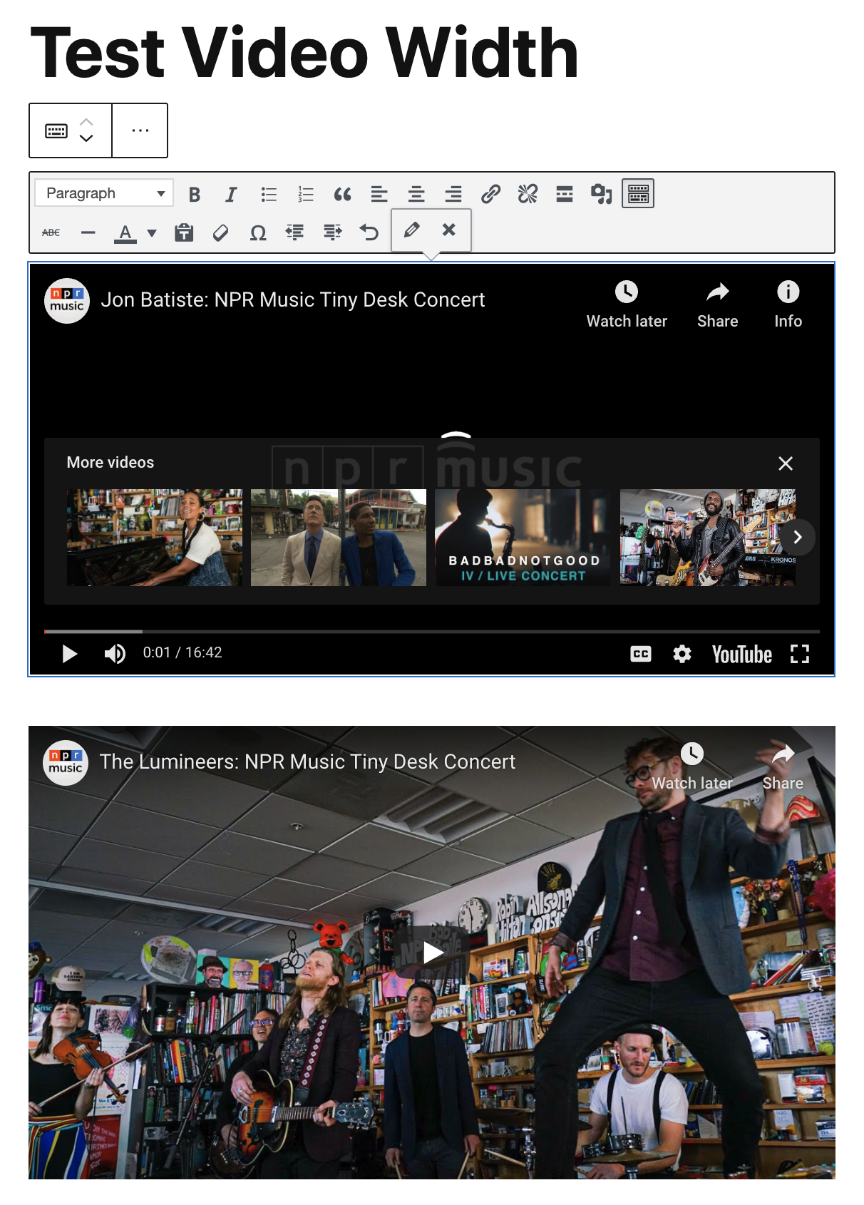 Wrong video size in the editor · Issue #14421 · WordPress/gutenberg · GitHub