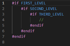 C/C++ Preprocessor #if and #endif should have distinct colors just like ...