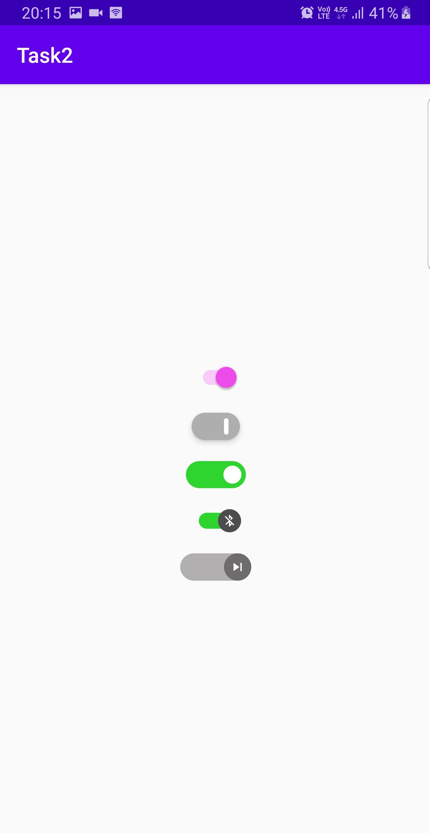 GitHub - cerenbulbul/SwitchView-Design: Switch View with animations
