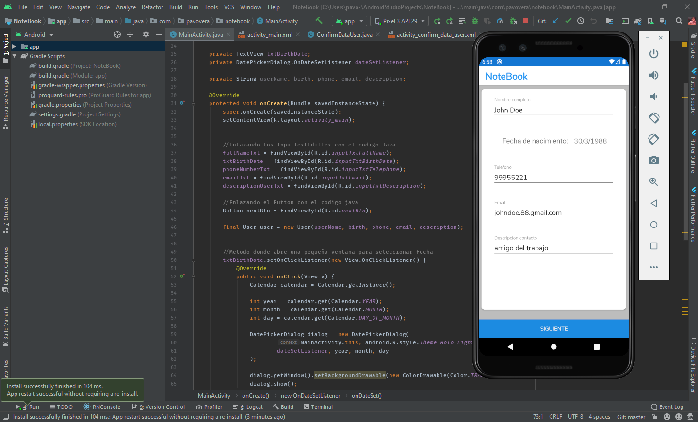 GitHub - gustavoverahi/RegistroDeContactos