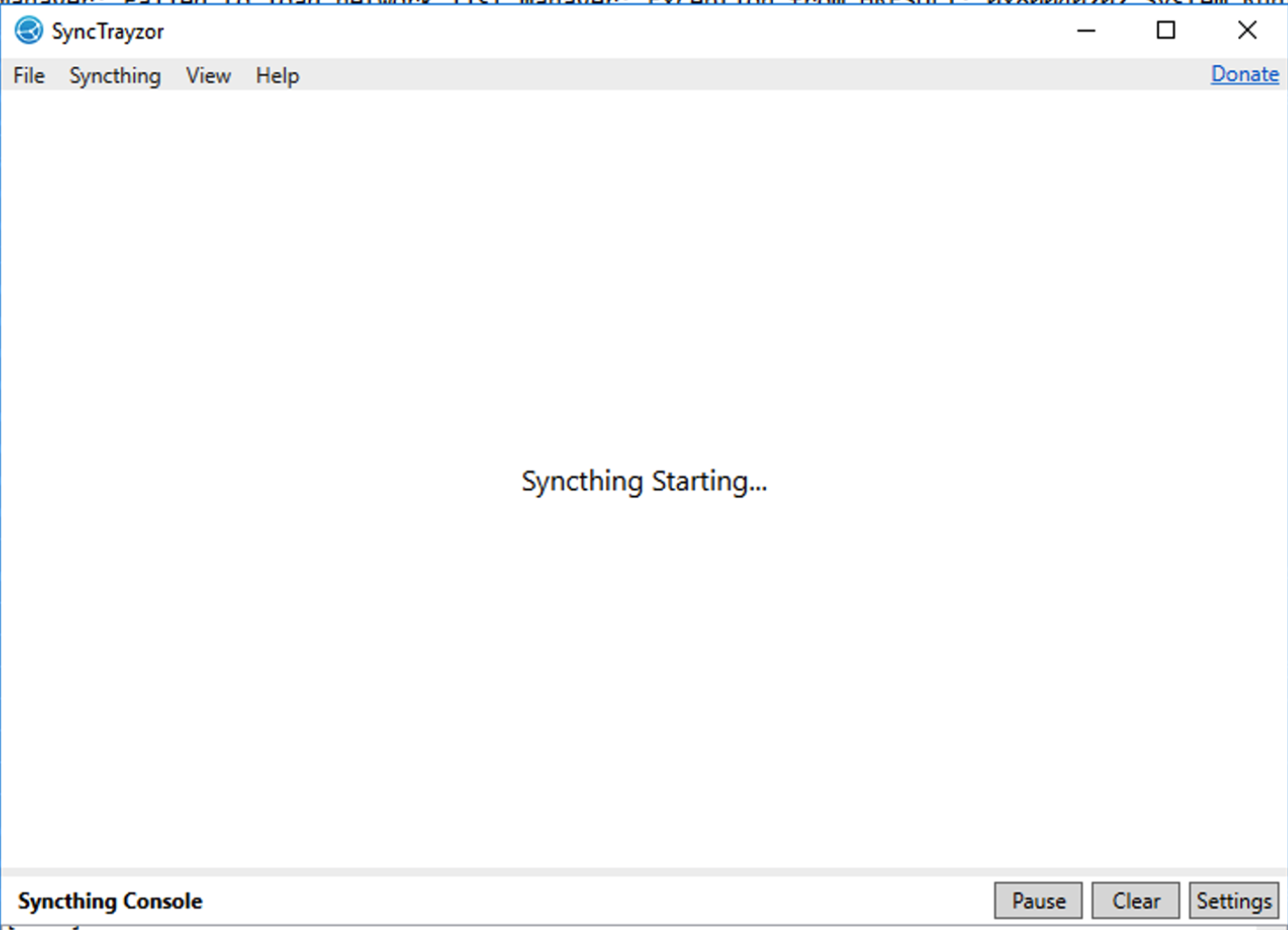 SyncTrayzor GUI stuck in "Syncthing Starting..." · Issue #533 · canton7/SyncTrayzor · GitHub