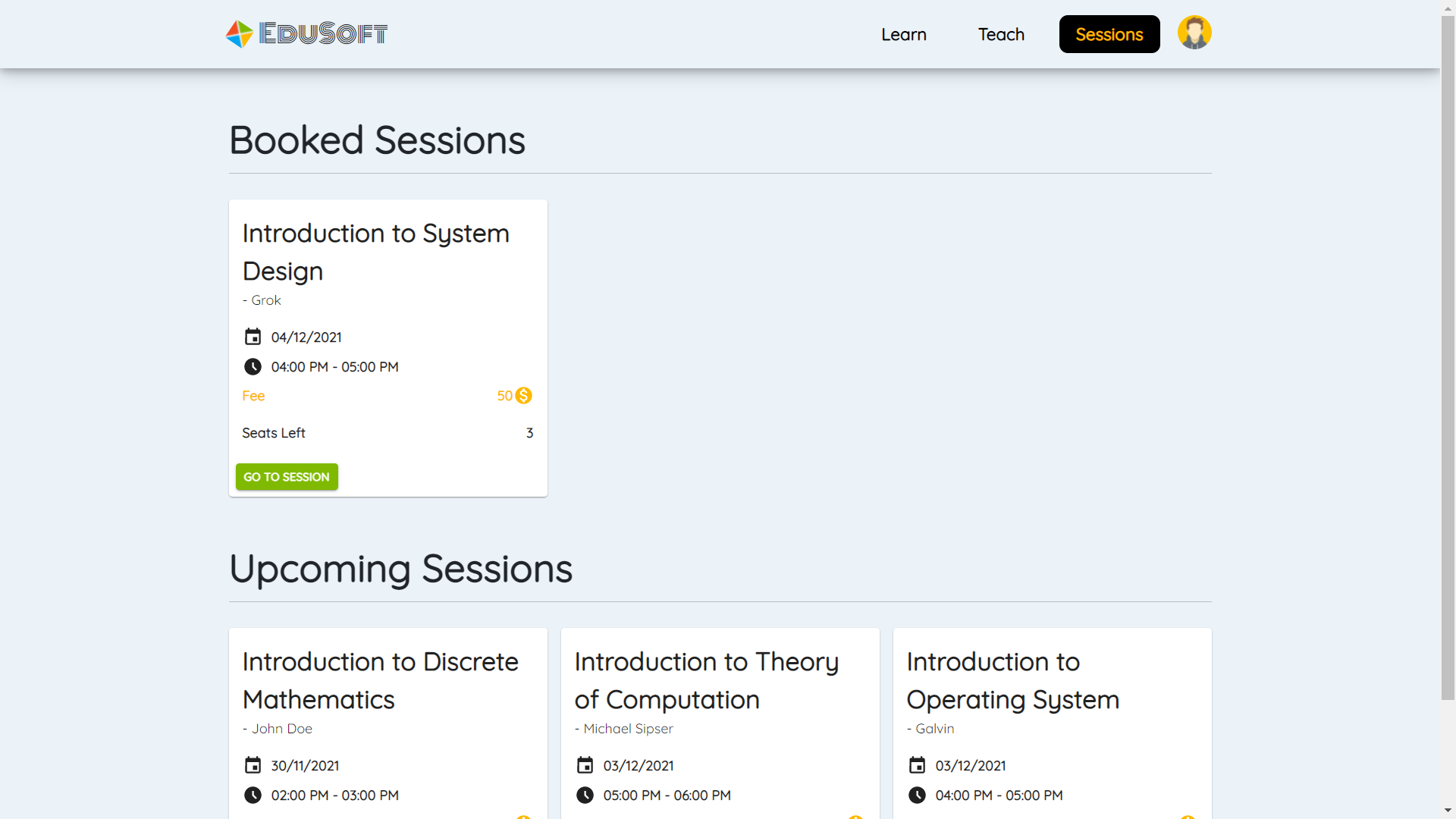 GitHub - ashksin121/edusoft: A peer-to-peer learning platform that ...