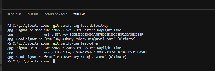 GPG info Regression · Issue #10242 · gitextensions/gitextensions · GitHub