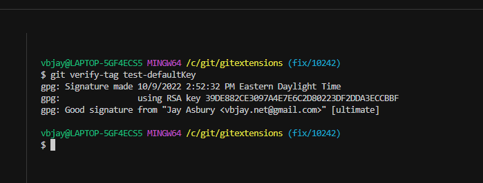GPG info Regression · Issue #10242 · gitextensions/gitextensions · GitHub