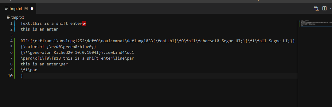 Use newline instead of vertical tab in commit message · Issue #10409 · gitextensions ...