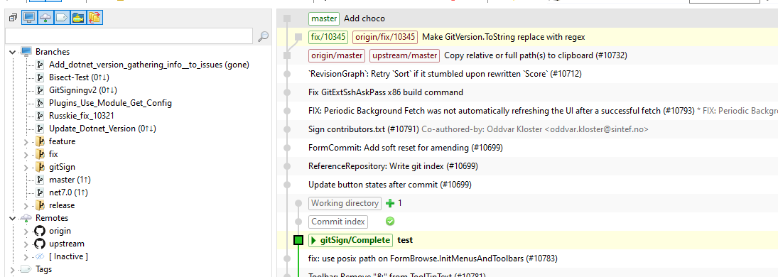 When Submodules Are Linked To A Branch Branch Names Are Not Displayed · Issue 10794 
