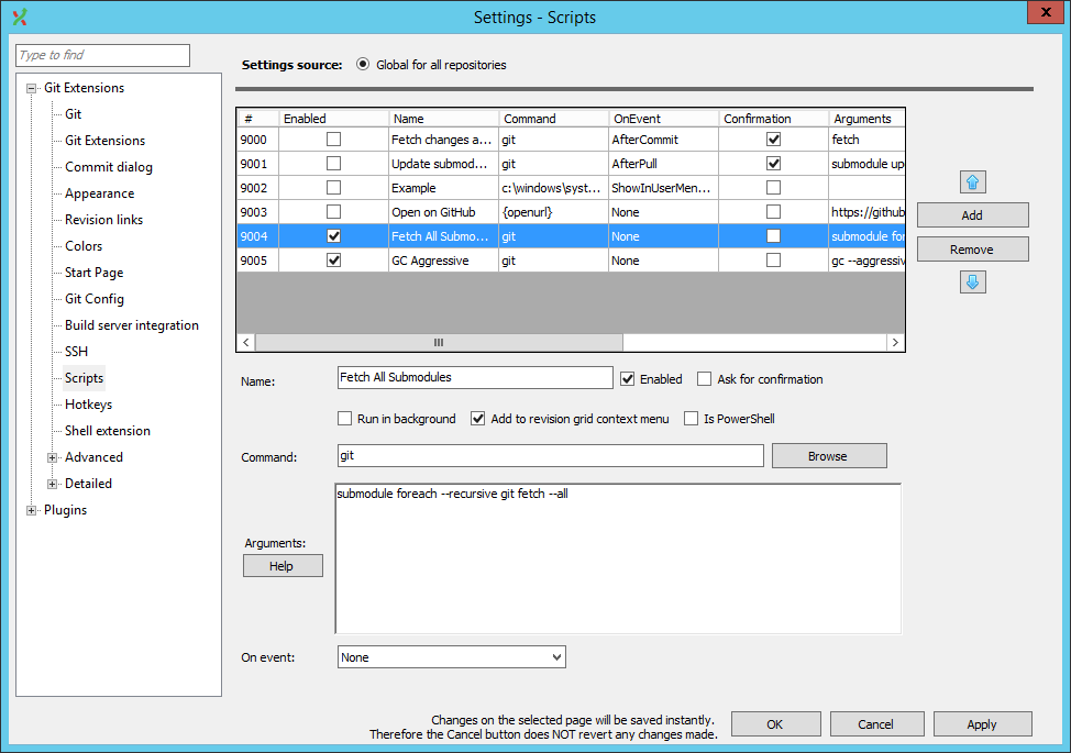 Scripts Arguments Handling Of Multiple Userinputselections Refactoring 