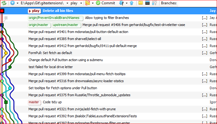 pull dropdown and dialog should have a --ff-only choice · Issue #3475 · gitextensions ...