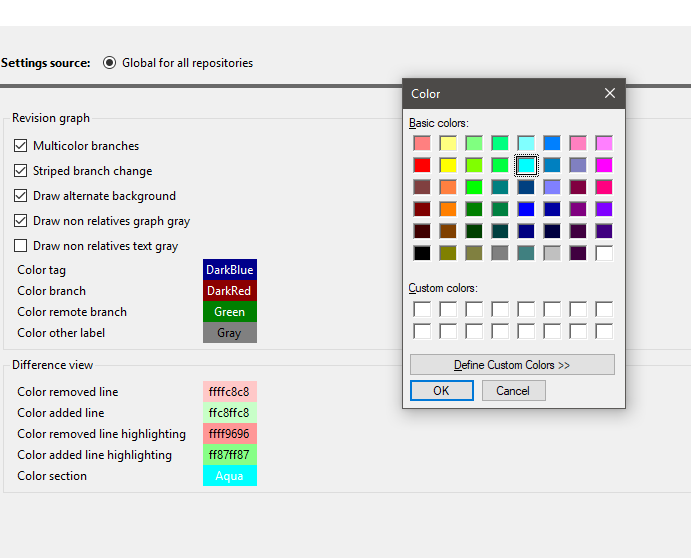 Diff Header font color may be unreadable · Issue #5435 · gitextensions/gitextensions · GitHub