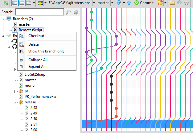 Add functions to create branches to branch list and/or branch dropdown · Issue #5831 ...