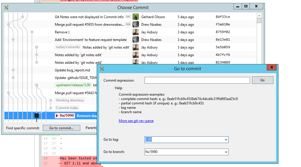 Filtering commits showing only tagged commits · Issue #6050 · gitextensions/gitextensions · GitHub
