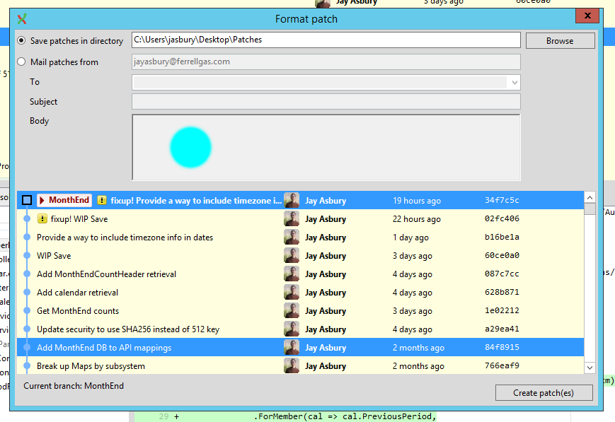 Format patch command fatal error · Issue #6355 · gitextensions ...