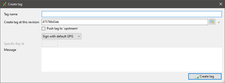 Message In Tag Creation Dialog Not Easy To Find · Issue 7581 · Gitextensions Gitextensions · Github