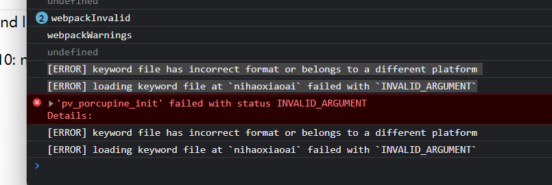 Porcupine Issue: keyword file has incorrect format or belongs to a different platform · Issue ...