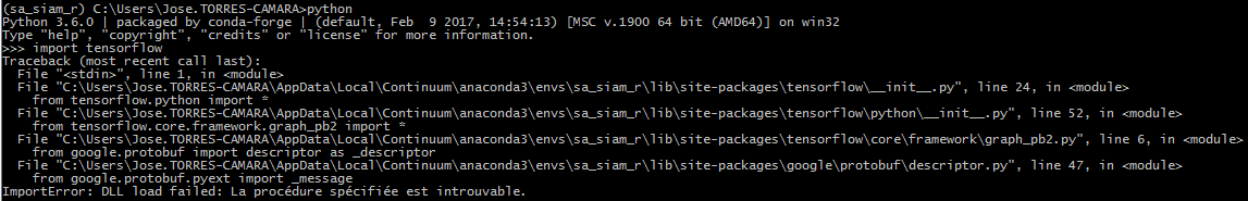 Tensorflow 1.6.0 cpu fails on import on Windows 10 · Issue #17386 ...