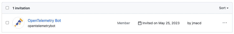 REQUEST: Repository maintenance on opentelemetry-collector opentelemetry-collector-contrib ...