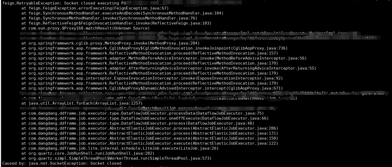 feign.RetryableException: Socket closed executing POST URI · Issue #615 · spring-cloud/spring ...