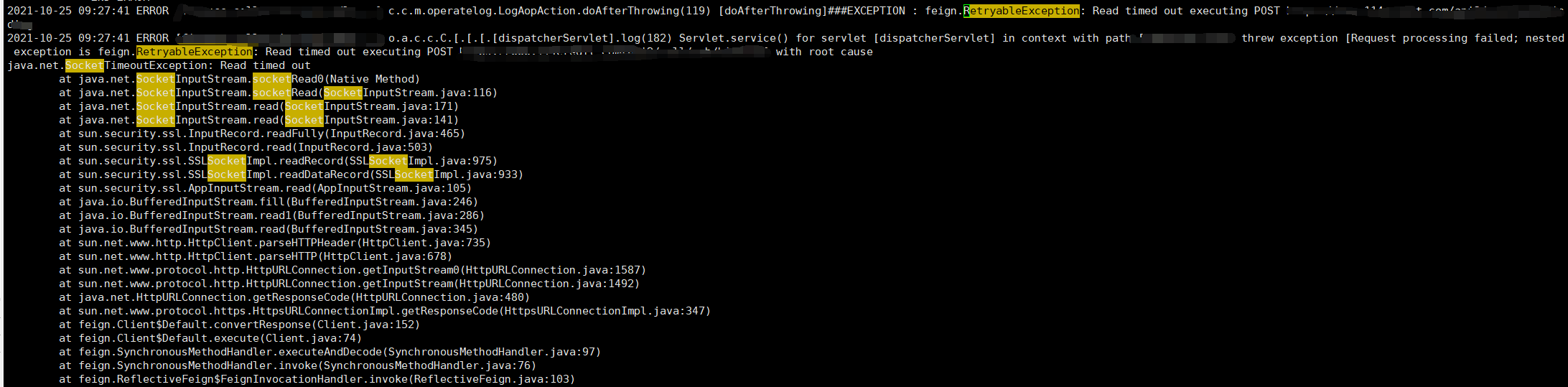 feign.RetryableException: Socket closed executing POST URI · Issue #615 · spring-cloud/spring ...