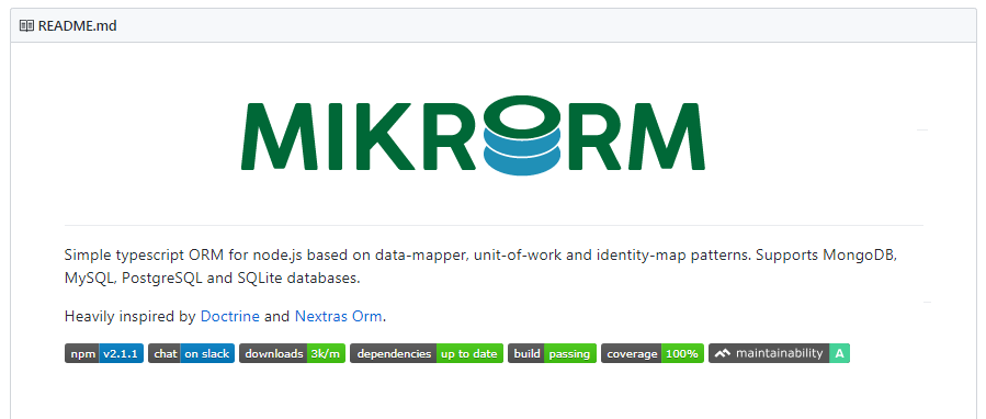logo contribution · Issue #43 · mikro-orm/mikro-orm · GitHub