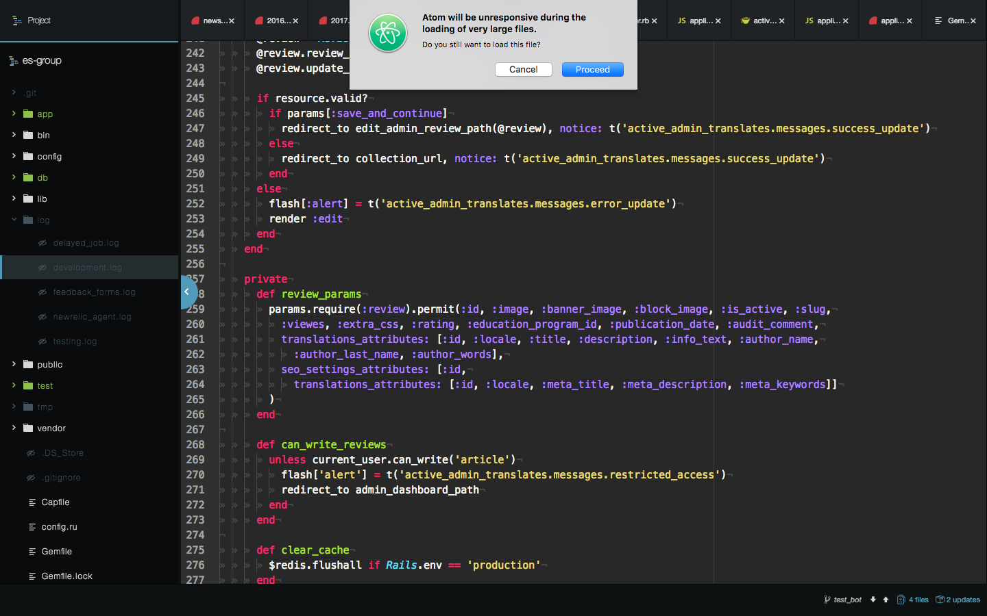 The editor has crashed · Issue #17120 · atom/atom · GitHub