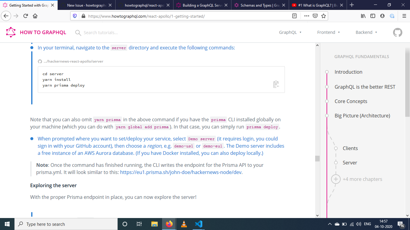 GraphQL + Apollo wrong instructions server setup · Issue #1169 · howtographql/howtographql · GitHub