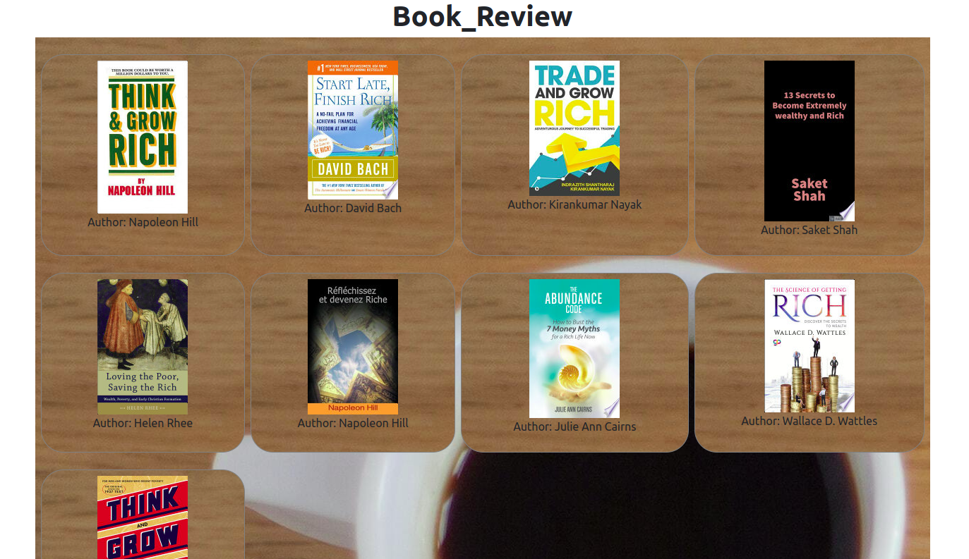 GitHub - kennbeckloff/book_review-frontend