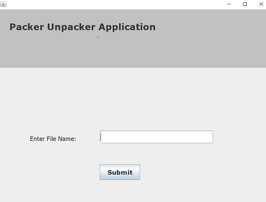 GitHub - jeetshah1110/Java-Packer-Unpacker: Project used to perform packing-unpacking activities ...