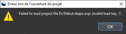 Cannot Open .osp file "invalid load key, '{'." · Issue #3123 · OpenShot/openshot-qt · GitHub