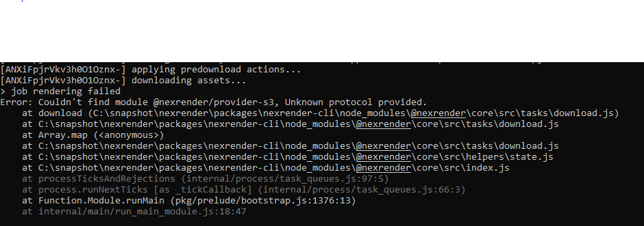 Couldn't Find Module s3, Unknown Provider Given · Issue #685 · inlife ...