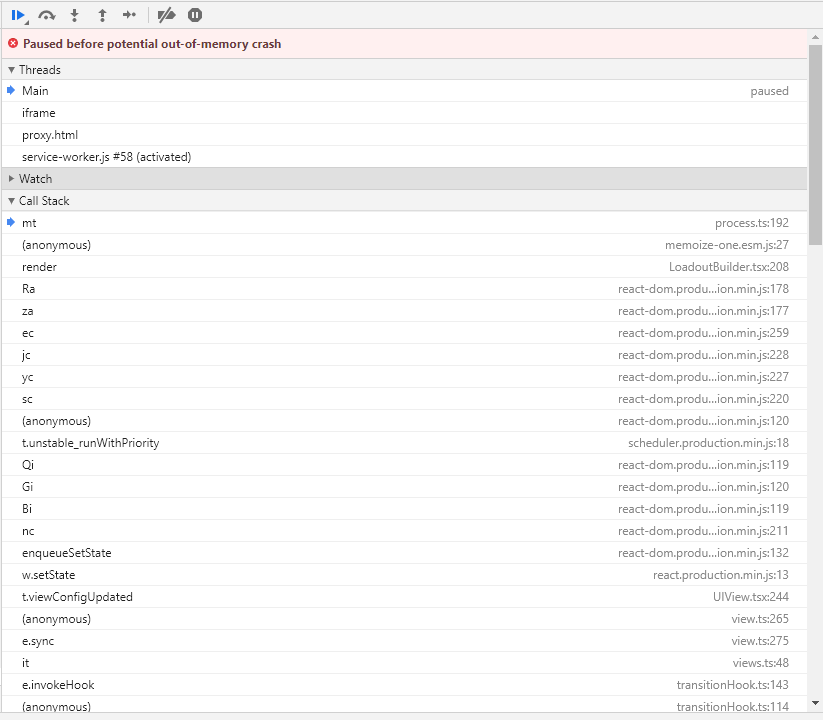 Shadowkeep loadout optimizer crashes browser tab · Issue #4466 · DestinyItemManager/DIM · GitHub
