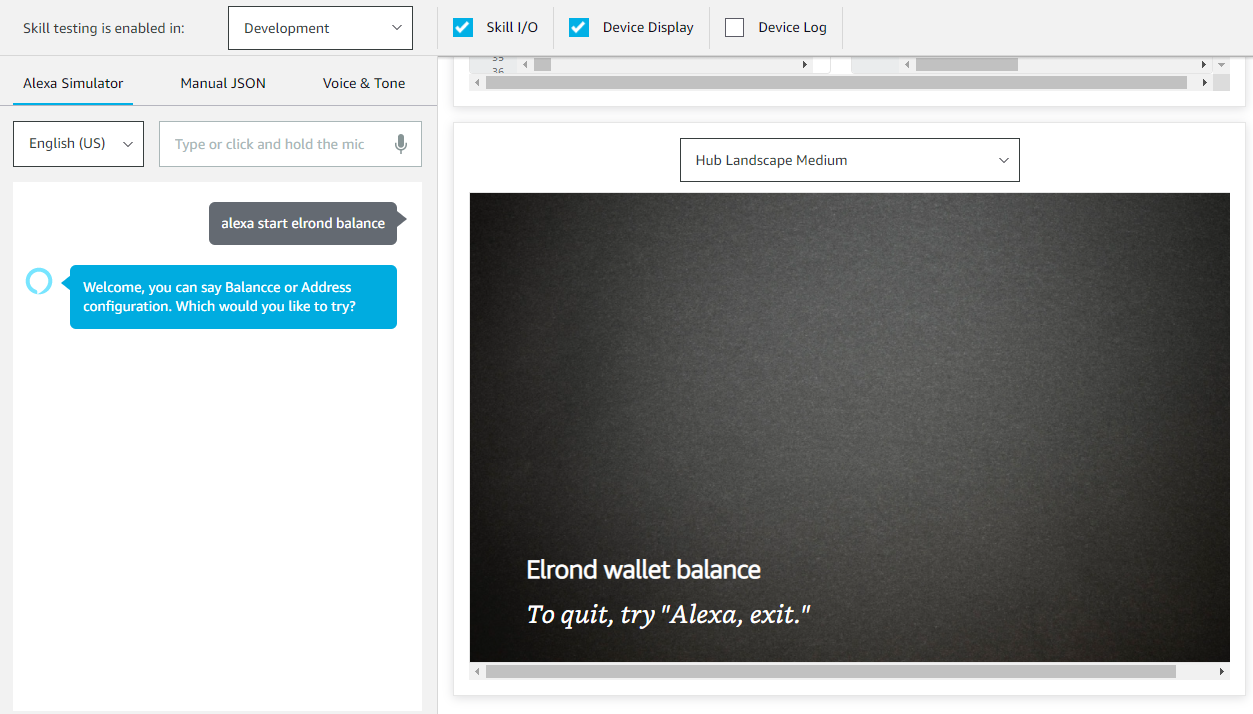 GitHub - jzafrap/Amazon-Alexa-Skill-For-Elrond-Account-Balance-information: This Alexa Skill ...