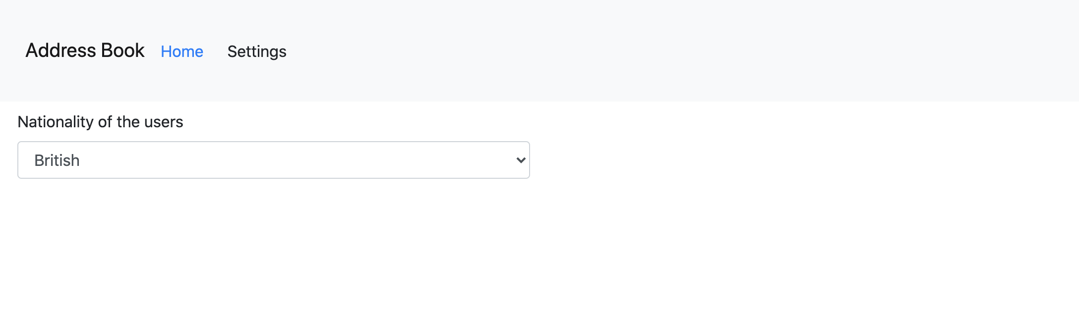 GitHub - chvik/addressbook