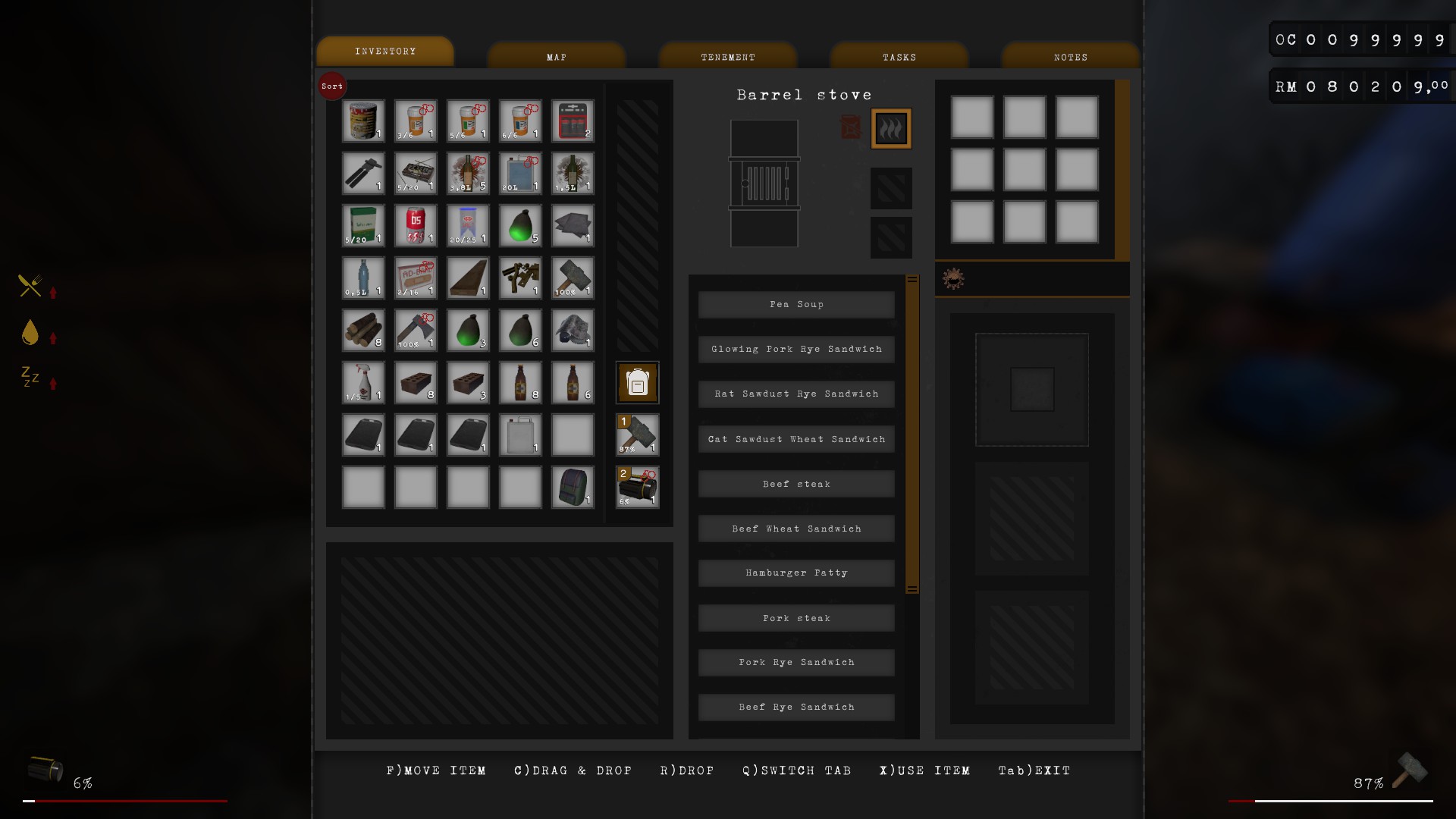 Tenement makeshift upgrades issues · Issue #882 · loiste-interactive/Obenseuer-Issues · GitHub