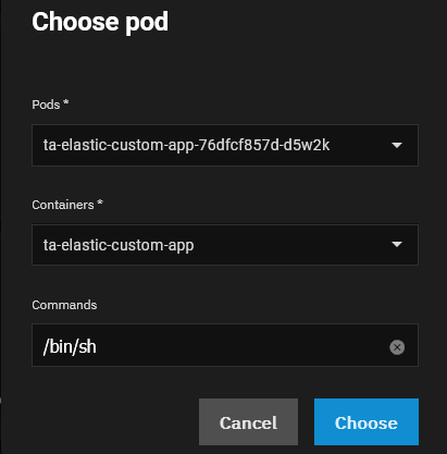 truenas scale "error: unable to upgrade connection: container not found ("tubearchivist-custom ...