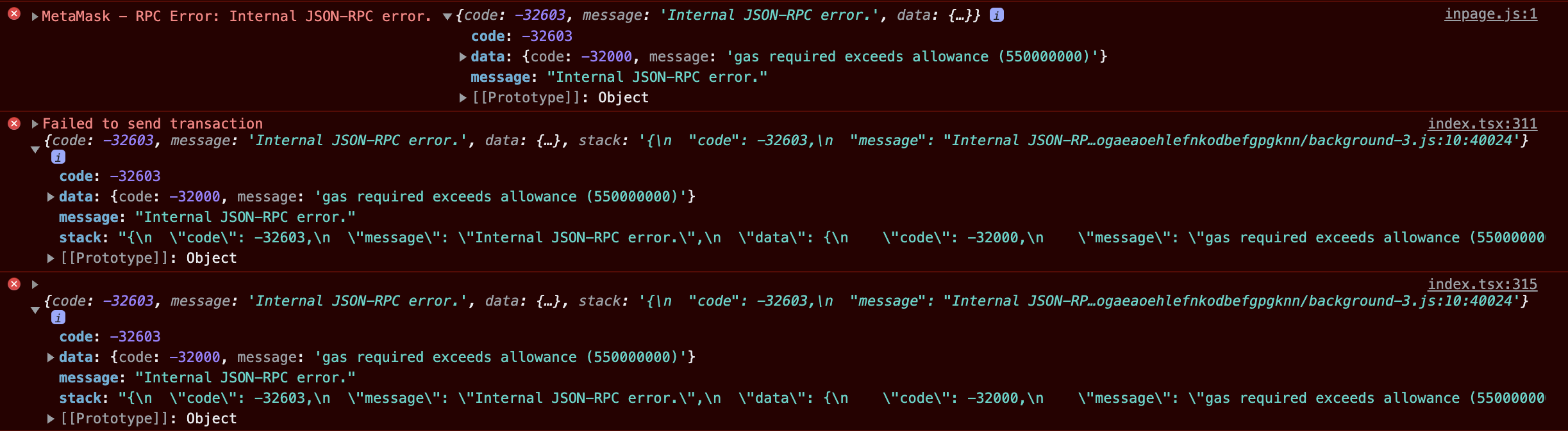 RPC error when creating or adding a position in v4.200.2 · Issue #6089 · Uniswap/interface · GitHub