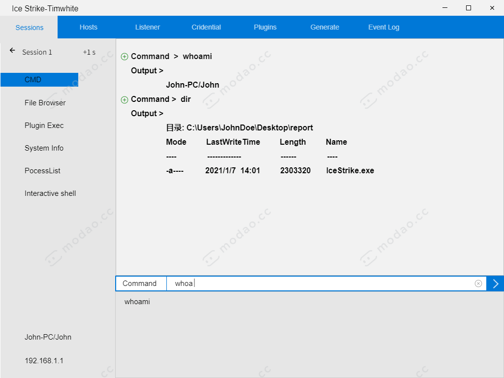 GitHub - timwhitez/ice-strike-design: Ice-Strike C2界面设计分享
