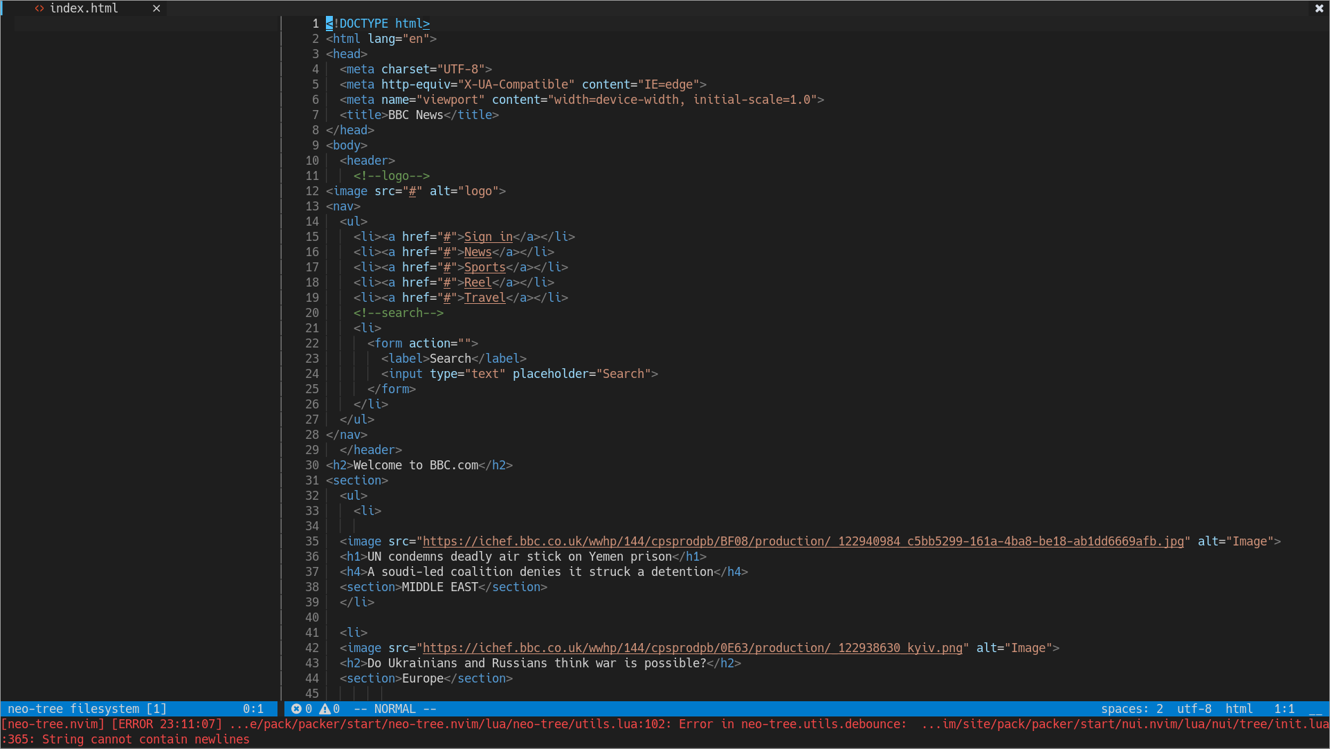 Error in neo-tree.utils.debounce · Issue #108 · nvim-neo-tree/neo-tree.nvim · GitHub
