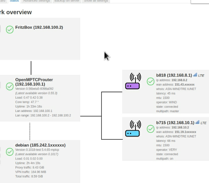 Aggregation doesn't bounded · Issue #1287 · Ysurac/openmptcprouter · GitHub