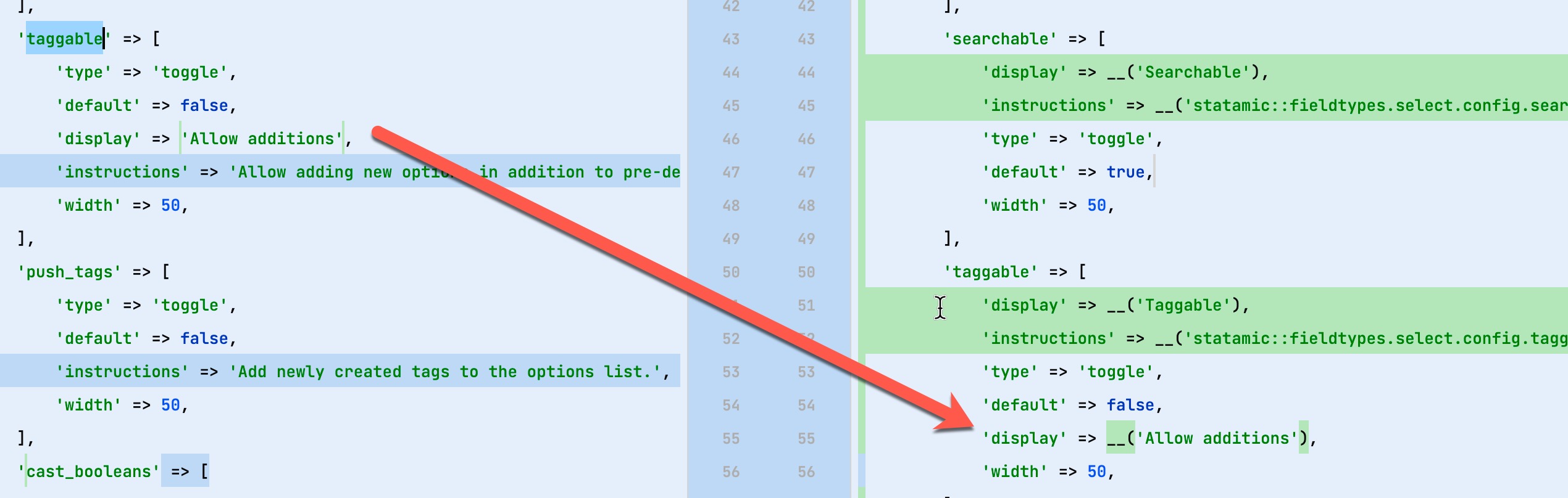 Duplicated array key in Select fieldtype · Issue #5217 · statamic/cms · GitHub