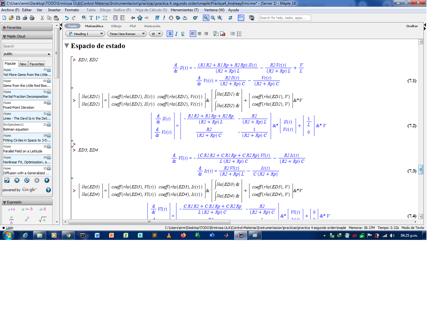 GitHub - NisleidySantiago/Control-Systems-Engineering: This is my last ...