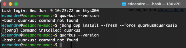 Quarkus CLI won't install · Issue #928 · jbangdev/jbang · GitHub