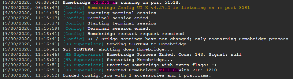 Sudo Npm Outdated G Brings New Version 116 · Issue 2696 · Homebridgehomebridge · Github