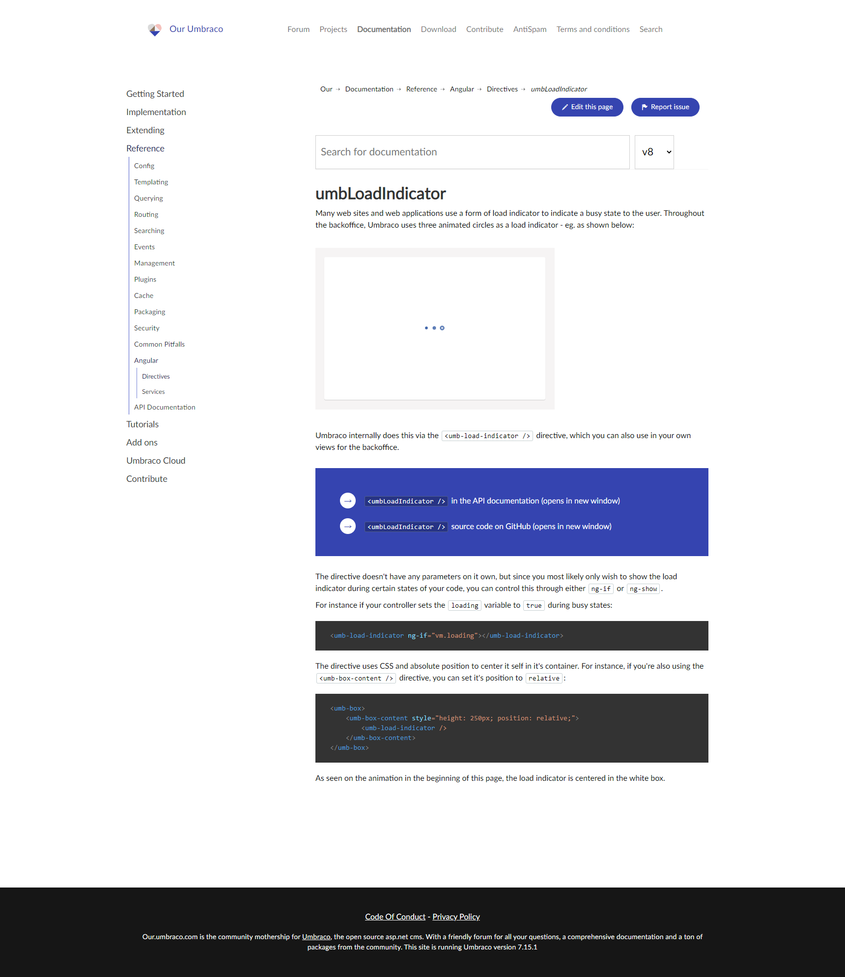 Add Angular directives, services etc. to the documentation · Issue #2045 · umbraco/UmbracoDocs ...