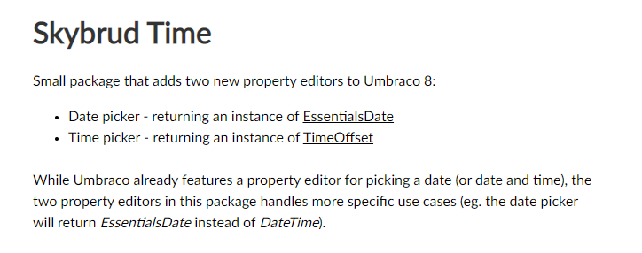 Use Markdown for package descriptions · Issue #74 · umbraco/Umbraco.Packages · GitHub