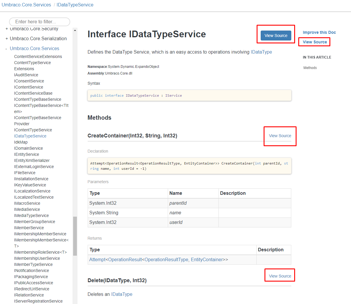 C# DocFX documentation "Show Source" links refer to unknown branch · Issue #2642 · umbraco ...